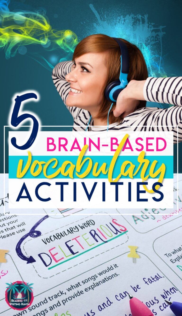 5 Brain-Based Vocabulary Activities for the Secondary Classroom ...