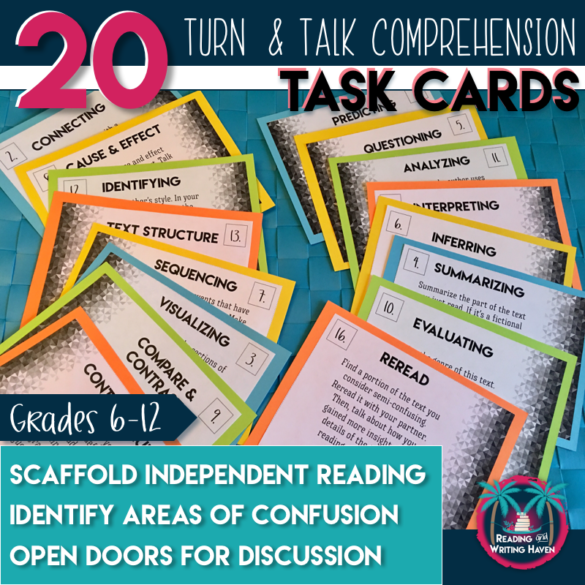 Important Reading Strategies for Middle and High School - Reading and ...