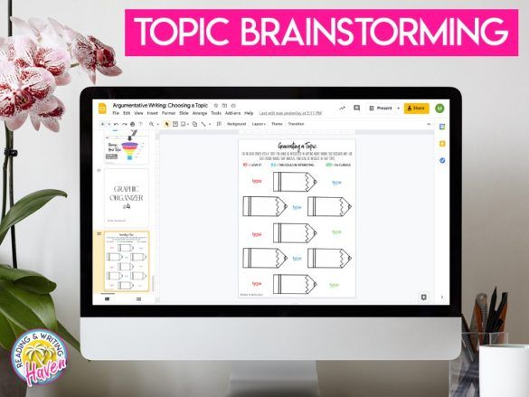 How to Help Teens Choose Research Topics for Argumentative Writing ...