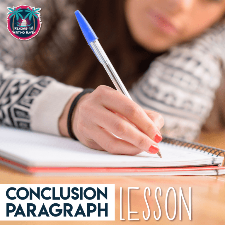 Teaching Conclusion Paragraphs in Middle and High School - Reading and ...