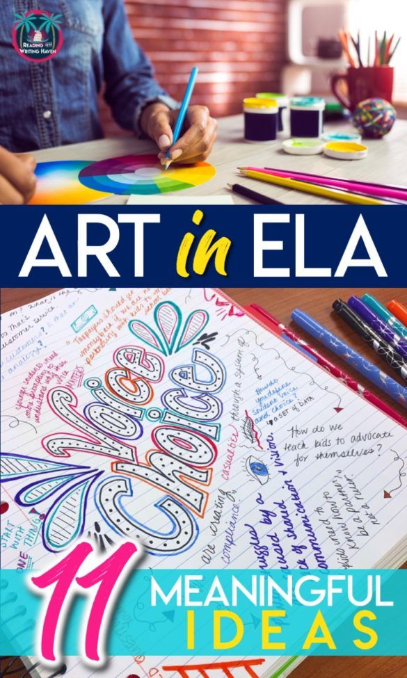 Incorporating Art in ELA Class: Lesson Plan Ideas - Reading and Writing ...