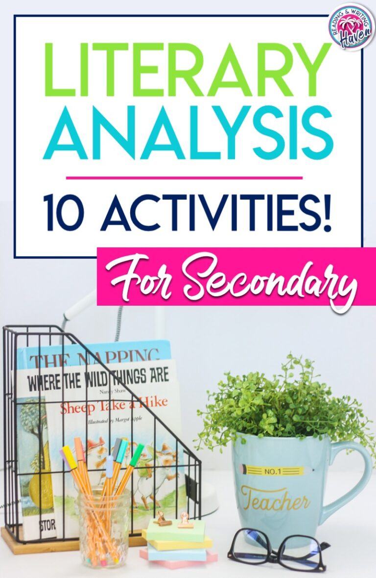 10 of the Best Literary Analysis Activities to Elevate Thinking