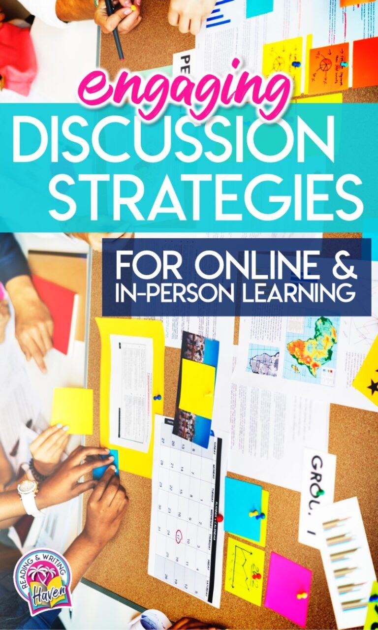 12 Powerful Discussion Strategies to Engage Students - Reading and ...