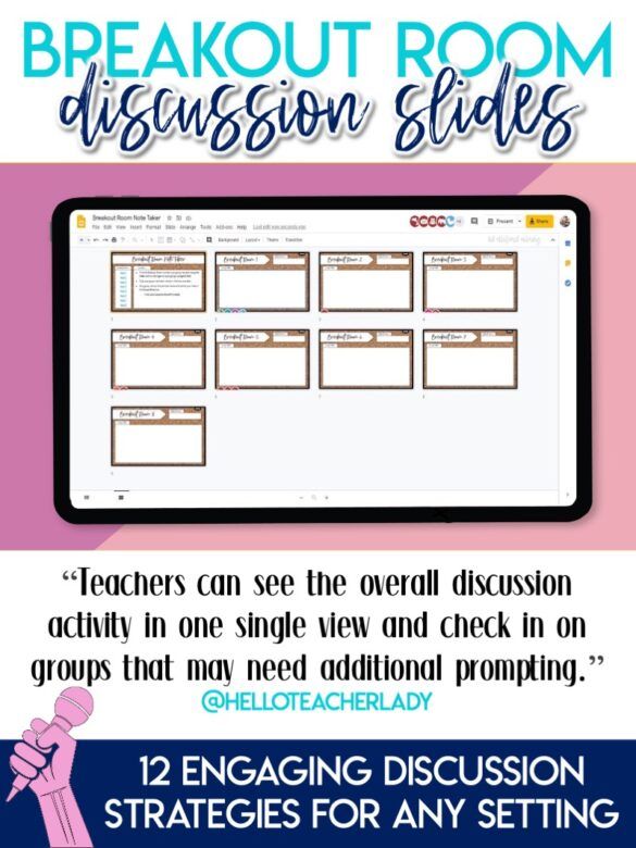 12 Powerful Discussion Strategies to Engage Students - Reading and ...