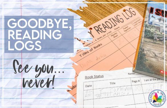 Why We Need to Say Good Riddance to the Reading Log Forever - Reading ...